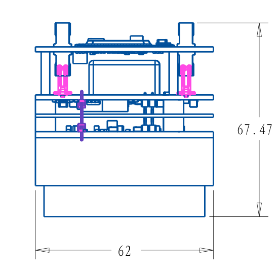 Handheld Nuclide Identifier Digital Multi Channel Analyser MCA-1024